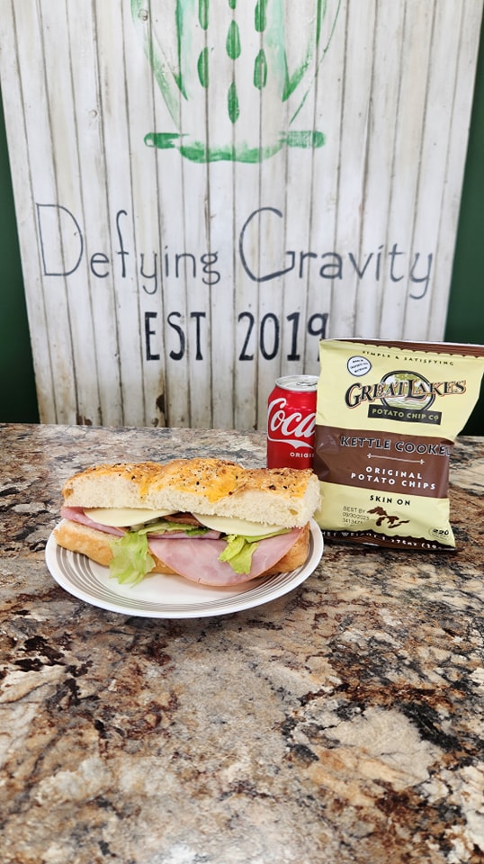 Lunch - Defying Gravity Bakery